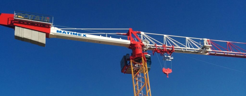 Notre parc de location de grues GME et GMA - Matimex